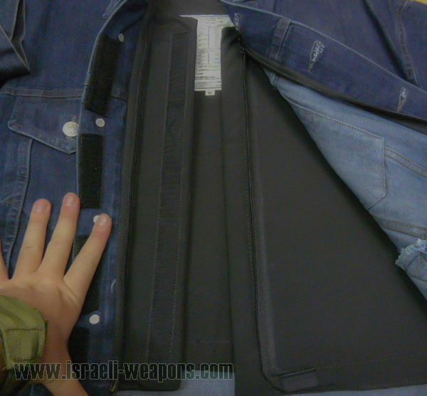 IWEAPONS® Jeans Jacket Undercover Bulletproof Vest IIIA / 3A – IWEAPONS®
