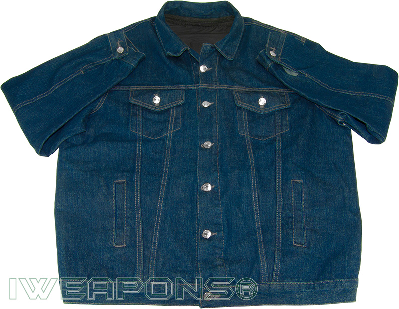 IWEAPONS® Jeans Jacket Undercover Bulletproof Vest IIIA / 3A – IWEAPONS®