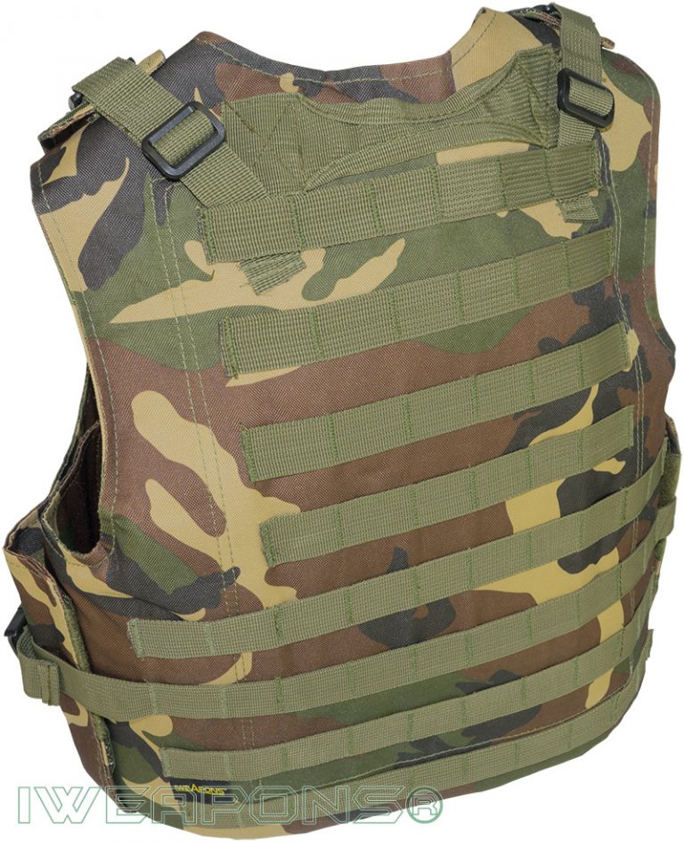 IWEAPONS® MOLLE Commando Camouflage Bulletproof Vest IIIA / 3A – IWEAPONS®