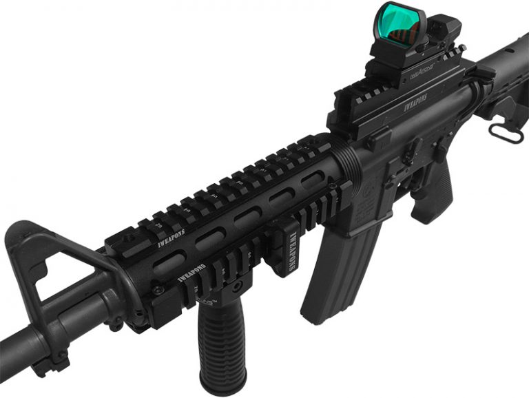 IWEAPONS® M4 Aluminum Picatinny Quad Rail Handguard – IWEAPONS®