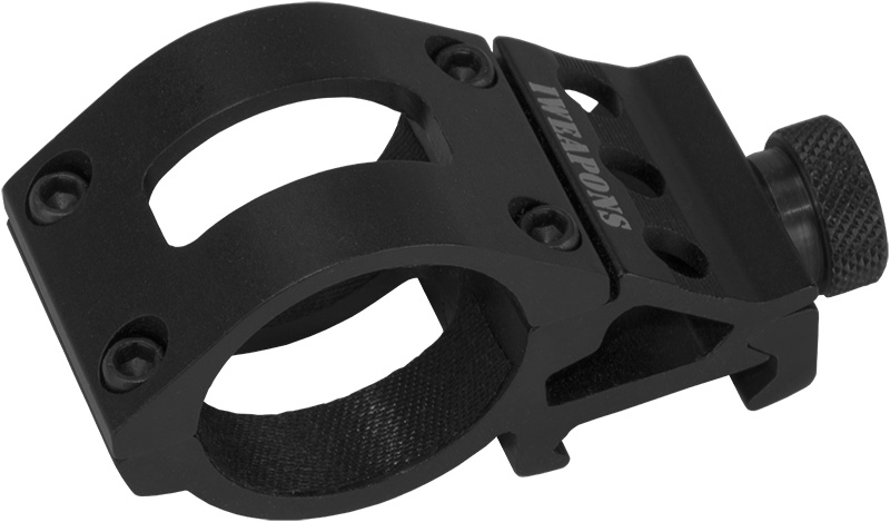 IWEAPONS® 1.18inch / 30mm Flashlight Mount Picatinny Rail Adapter ...