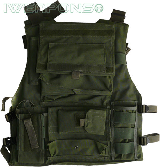 IWEAPONS® Israeli Army Green Military Vest with Holster – IWEAPONS®