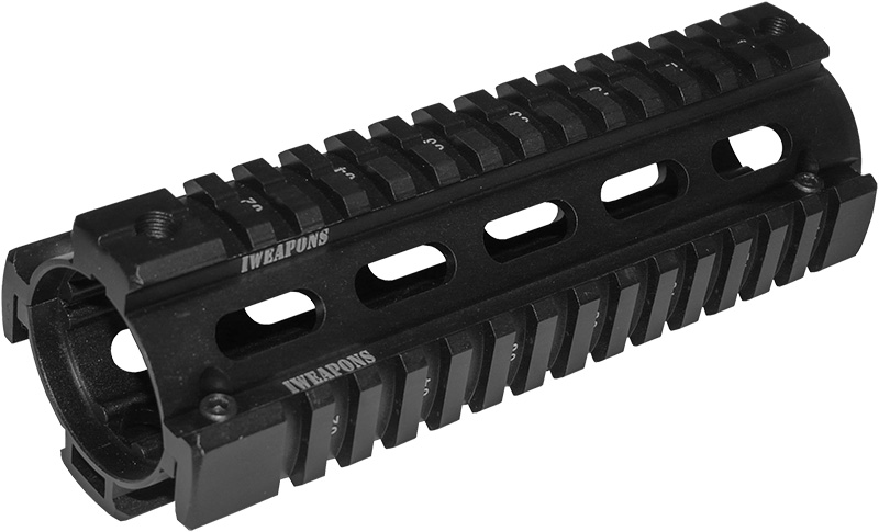 IWEAPONS® M4 Aluminum Picatinny Quad Rail Handguard – IWEAPONS®