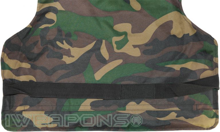 IWEAPONS® Delta Camo Bulletproof Vest IIIA with 2 Mag Pouches – IWEAPONS®