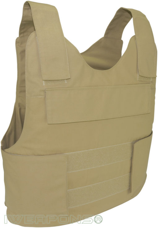 IWEAPONS® Universal Tan Patrol Bullet Proof Vest IIIA – IWEAPONS®