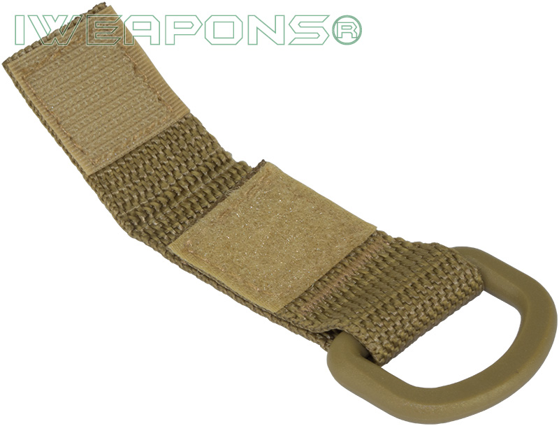 IWEAPONS® D-Ring Attachment for MOLLE – Tan – IWEAPONS®